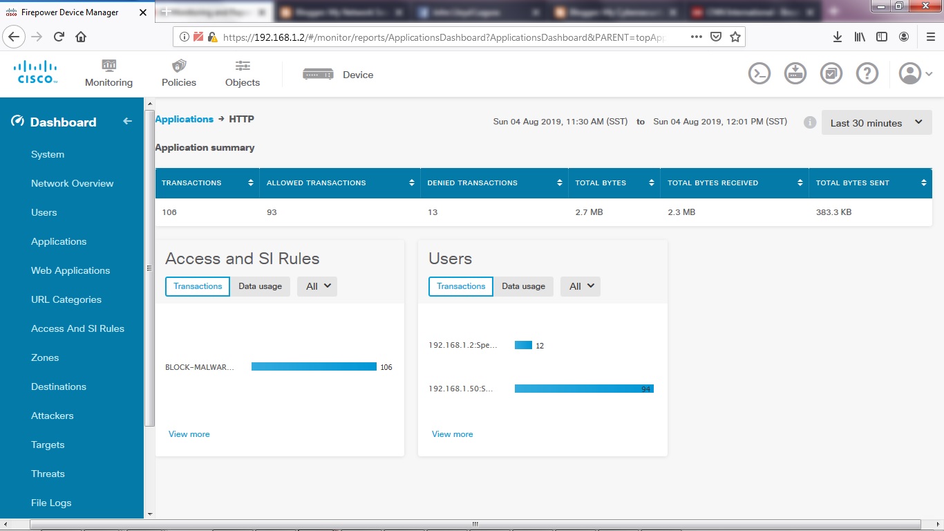 My Network Security Journal: Cisco FTD Dashboard Monitoring and ...