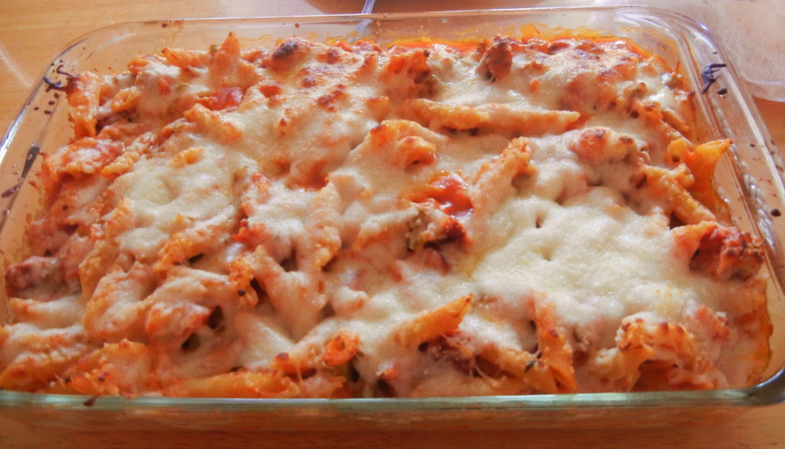 Chef Shann: Four Cheese Baked Pasta Skillet