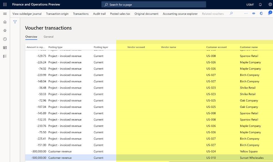 D365 F&O - Feature management - Customer and Vendor information on ...