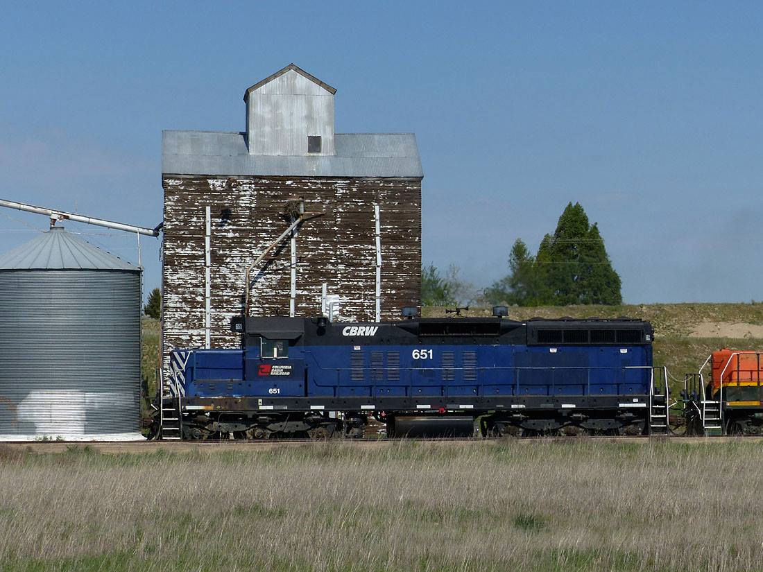 Big Bend Railroad History: CBRW At Shano