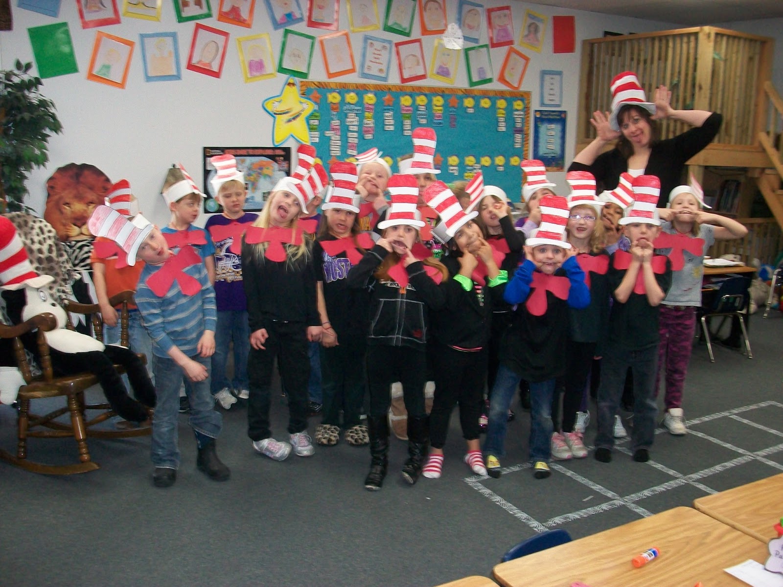 The Very Busy First Graders: Read Across America
