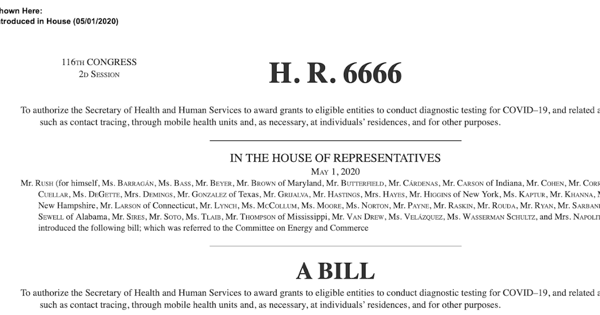 Viable Opposition: House Resolution 6666 - Quarantining the Constitution