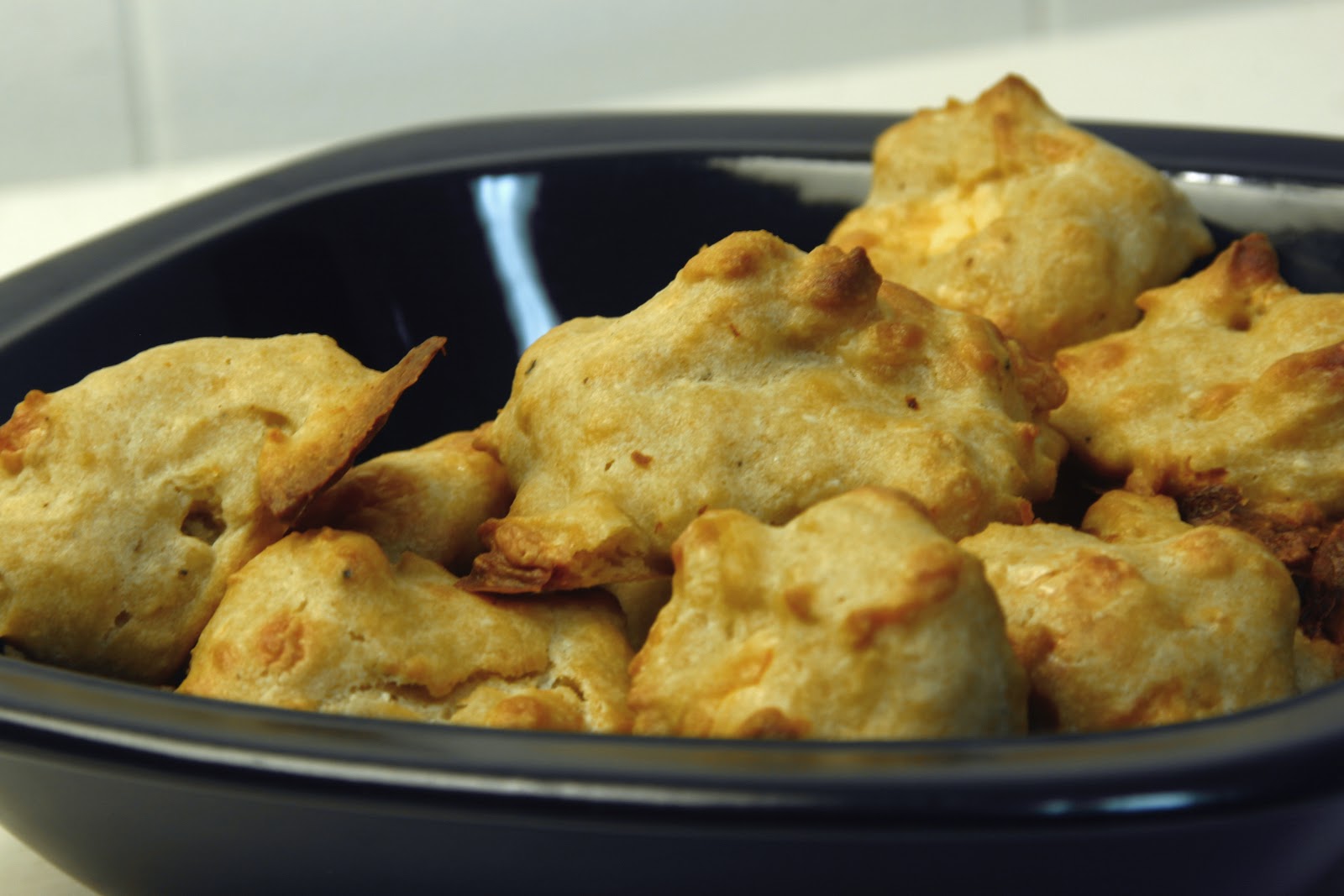 Blue Cheese and Pepper Gougère - or Fancy Cheesy Poofs - Cuts: Recipes ...