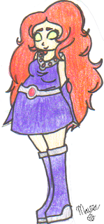 MauraDraws portfolio : chubby Starfire-unknown