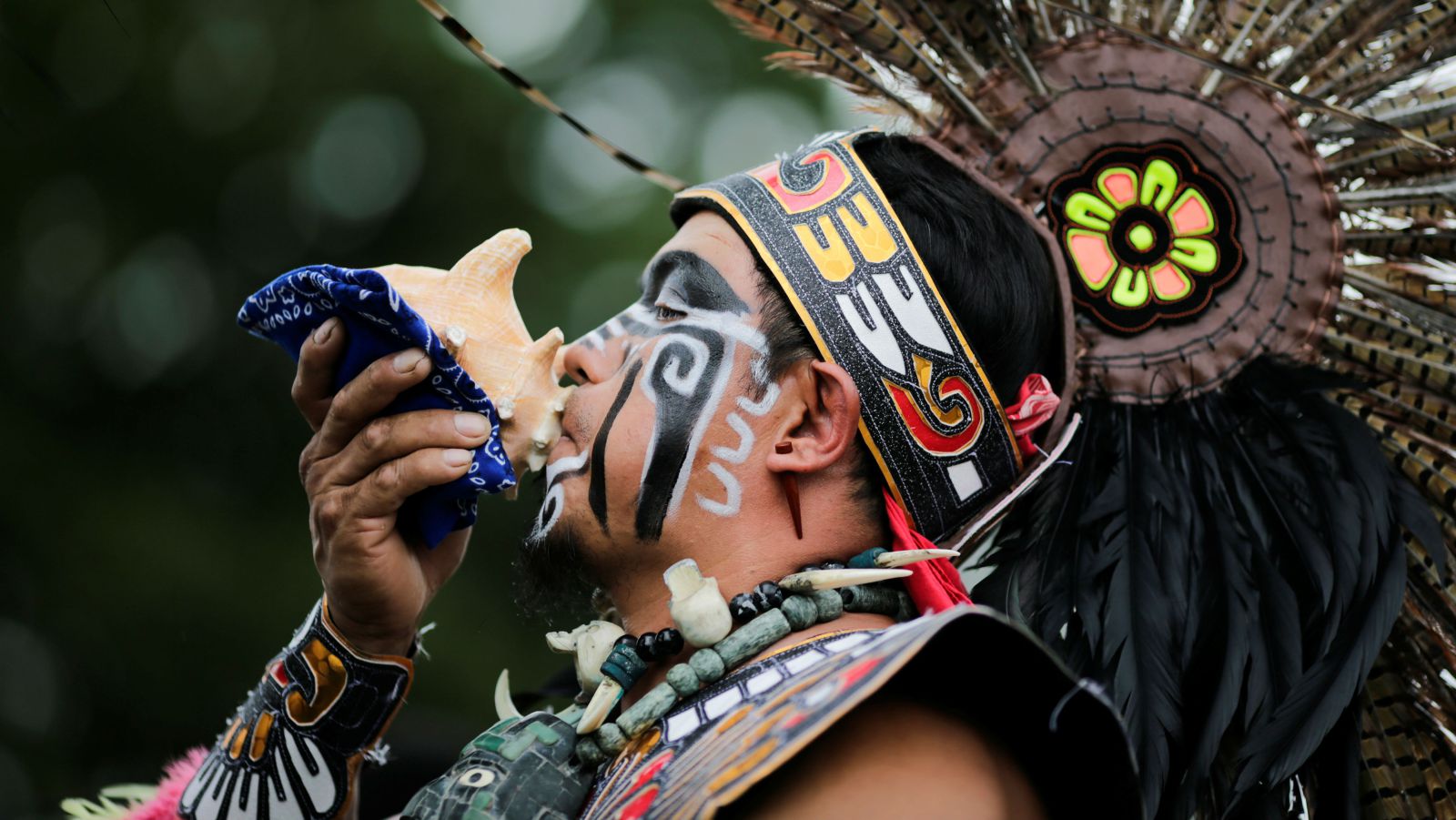 White Wolf : 75 Native American tribes gathered to celebrate Indigenous ...