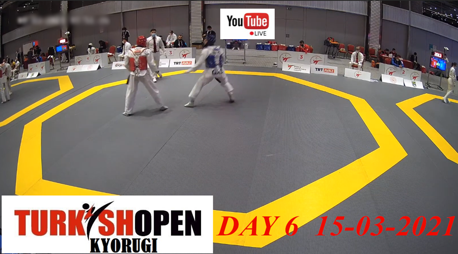 Ζωντανά η 6η μέρα του ''8th Turkish Open Kyorugi WT (G1) 2021'' στην ...