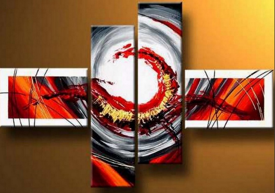 Historia y evolución de la pintura artística : Cuadros Abstractos Modernos