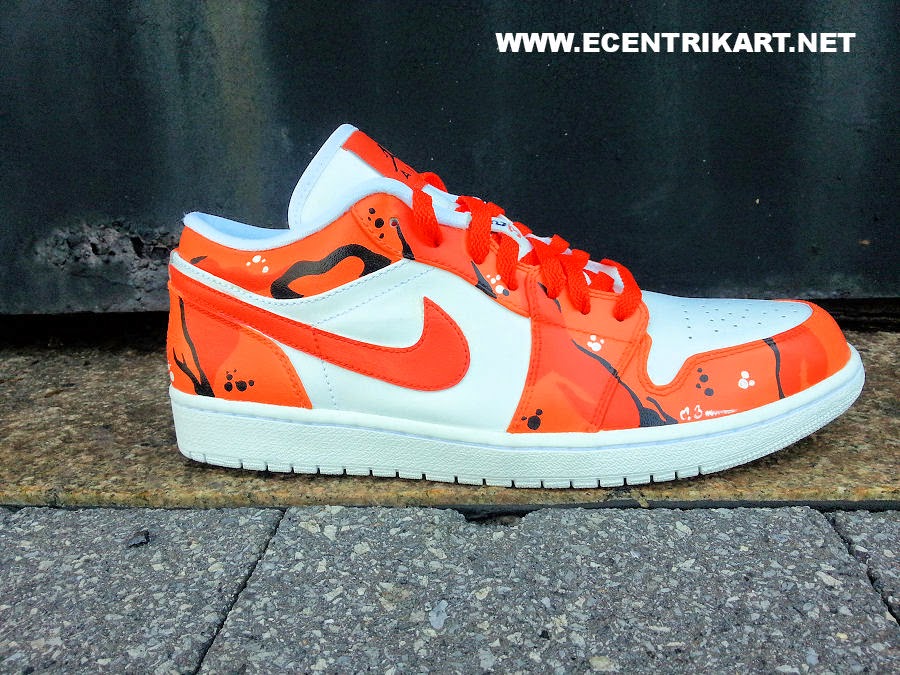 Air Jordan 1 Low "Orange Soda" Custom