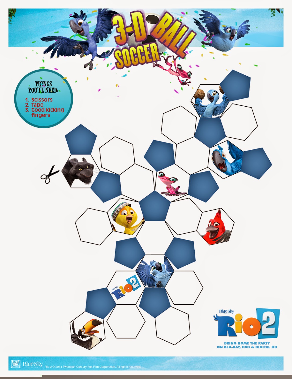 A GEEK DADDY: Have some Soccer Fun with the characters from RIO 2