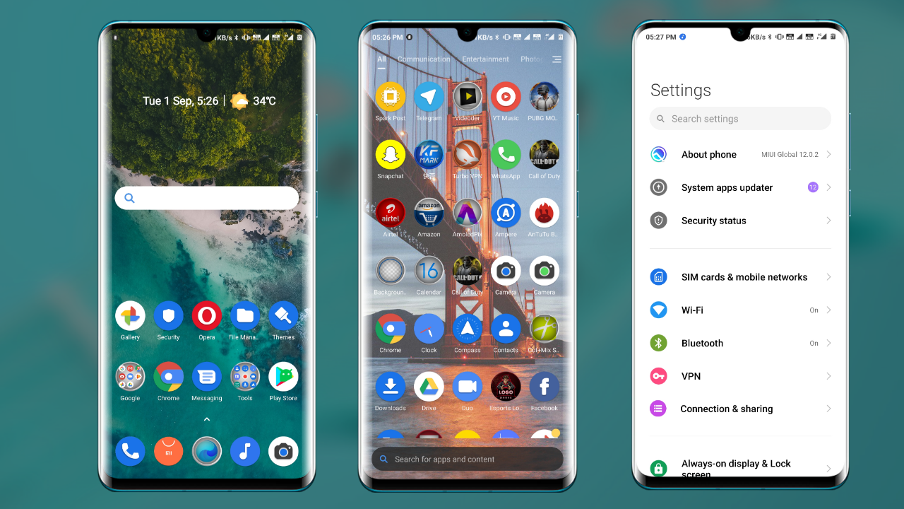Fantastic Stocks Android Themes For MIUI 12 And MIUI 12 With Google ...