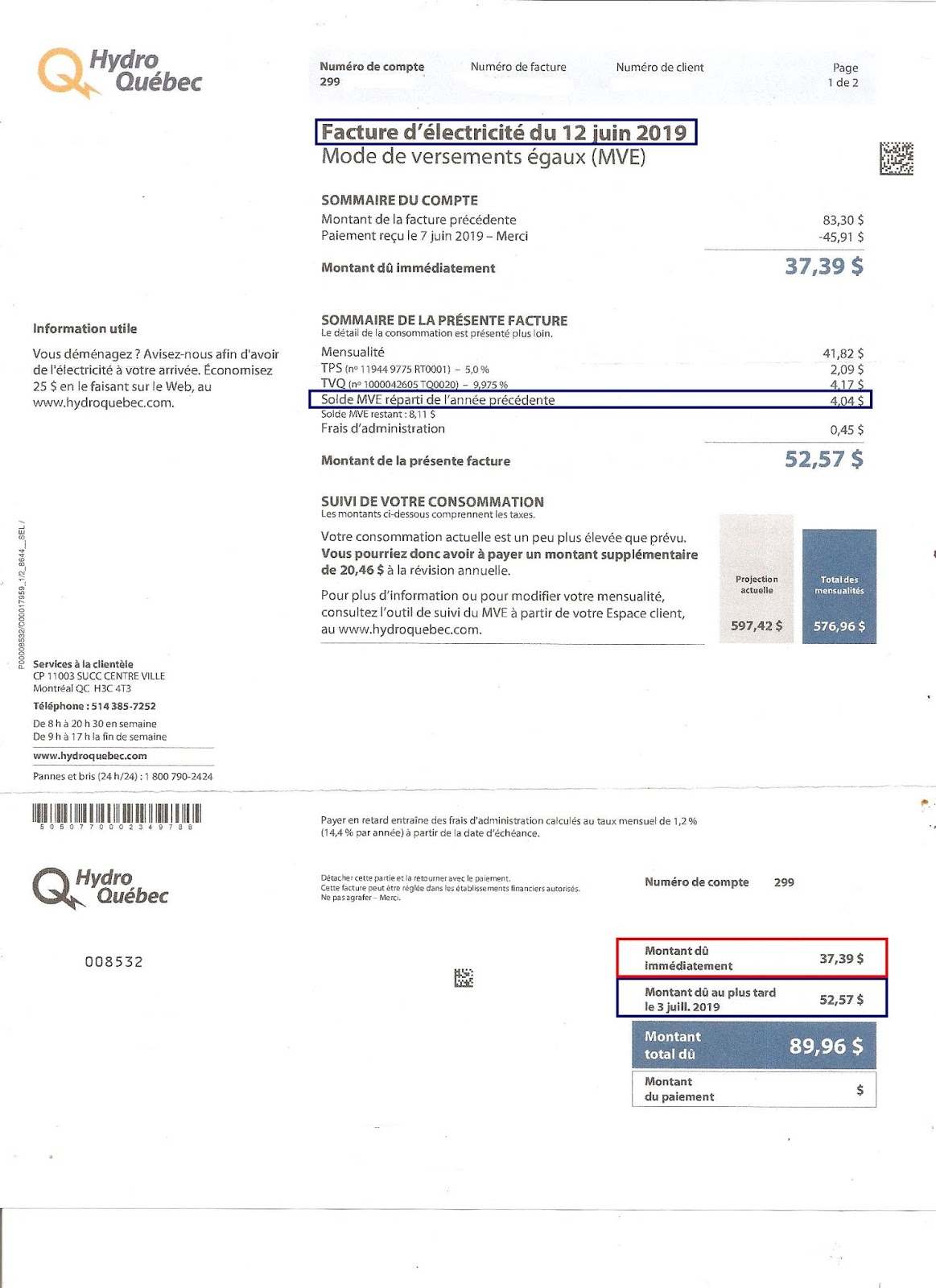 TECHNOWorld: le fameux mode de versements égaux DE hydro-Québec