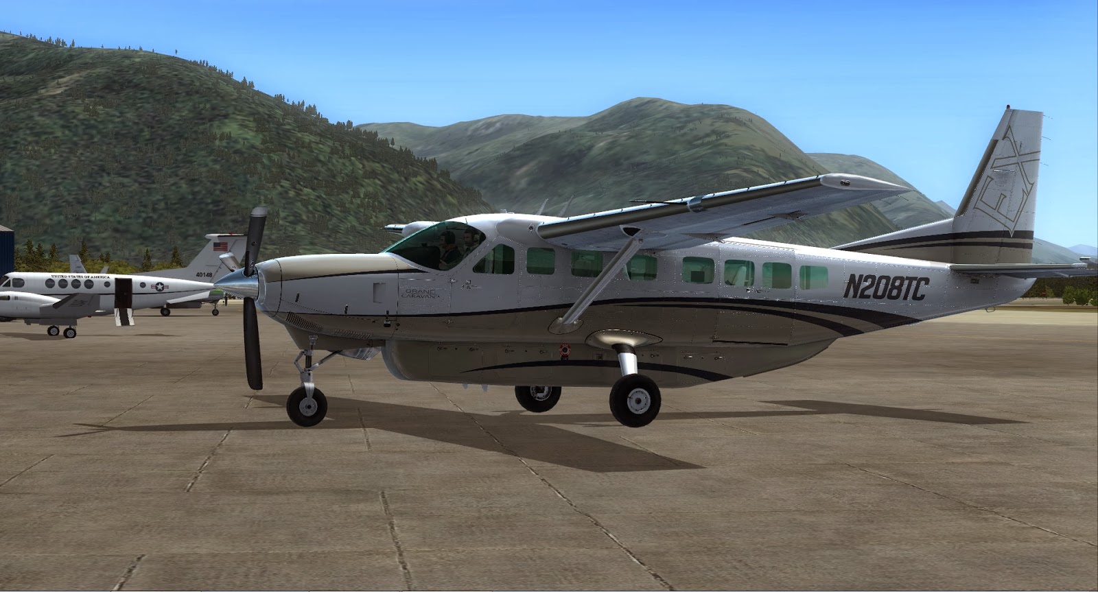 AirDailyX: Carenado C208B EX. Our own screenshots!