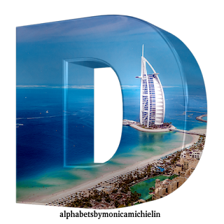 M. Michielin Alphabets: DUBAI CITY UNITED ARAB EMIRATES ALPHABET ...