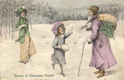 L'histoire de la carte de Noël