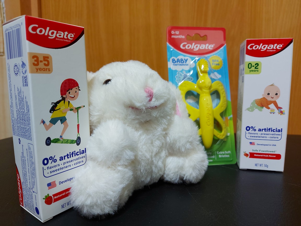 Lemon GreenTea: Start the oral hygiene early with Colgate Baby and ...