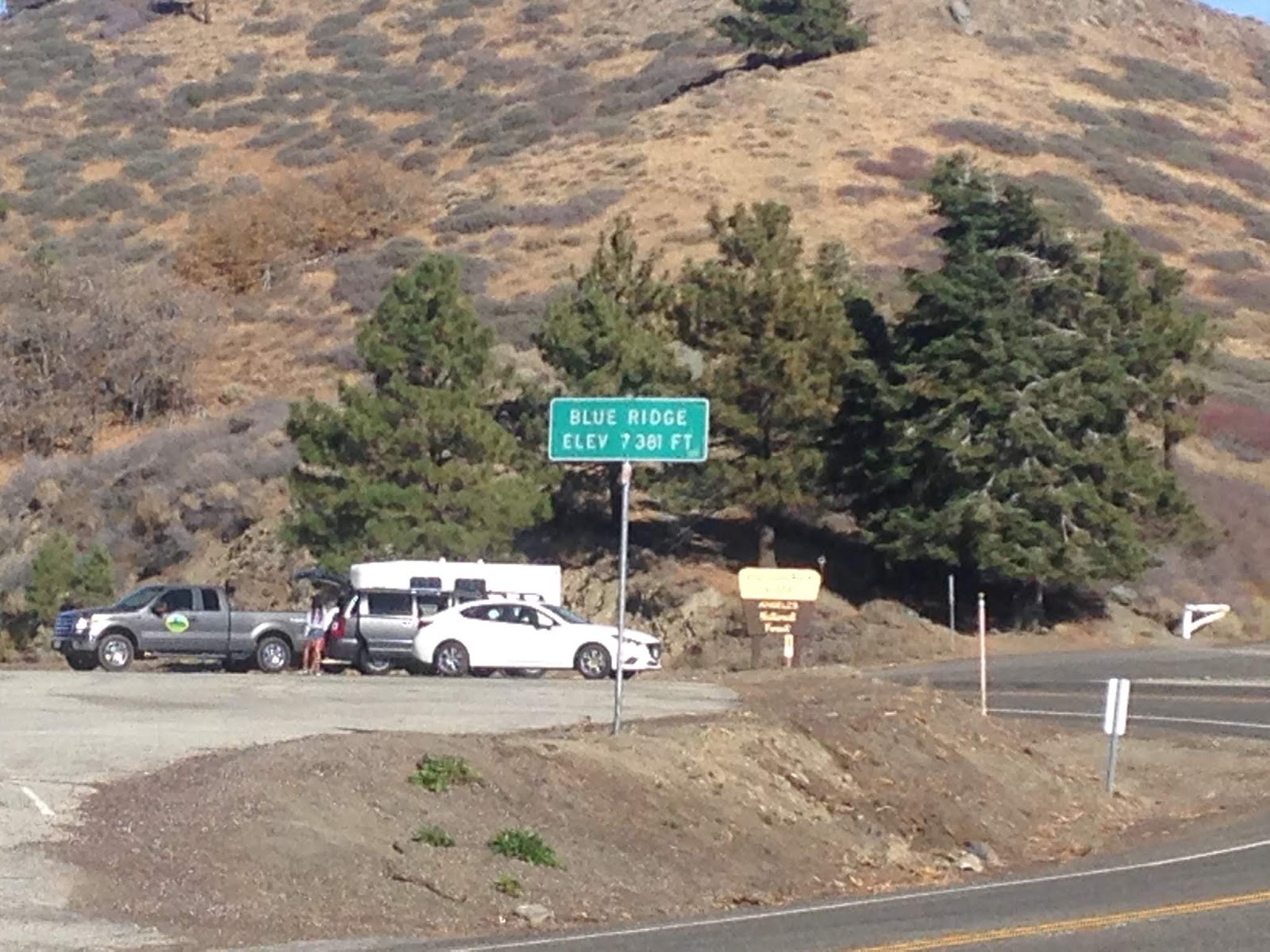 California State Route 2 on the Angeles Crest Highway