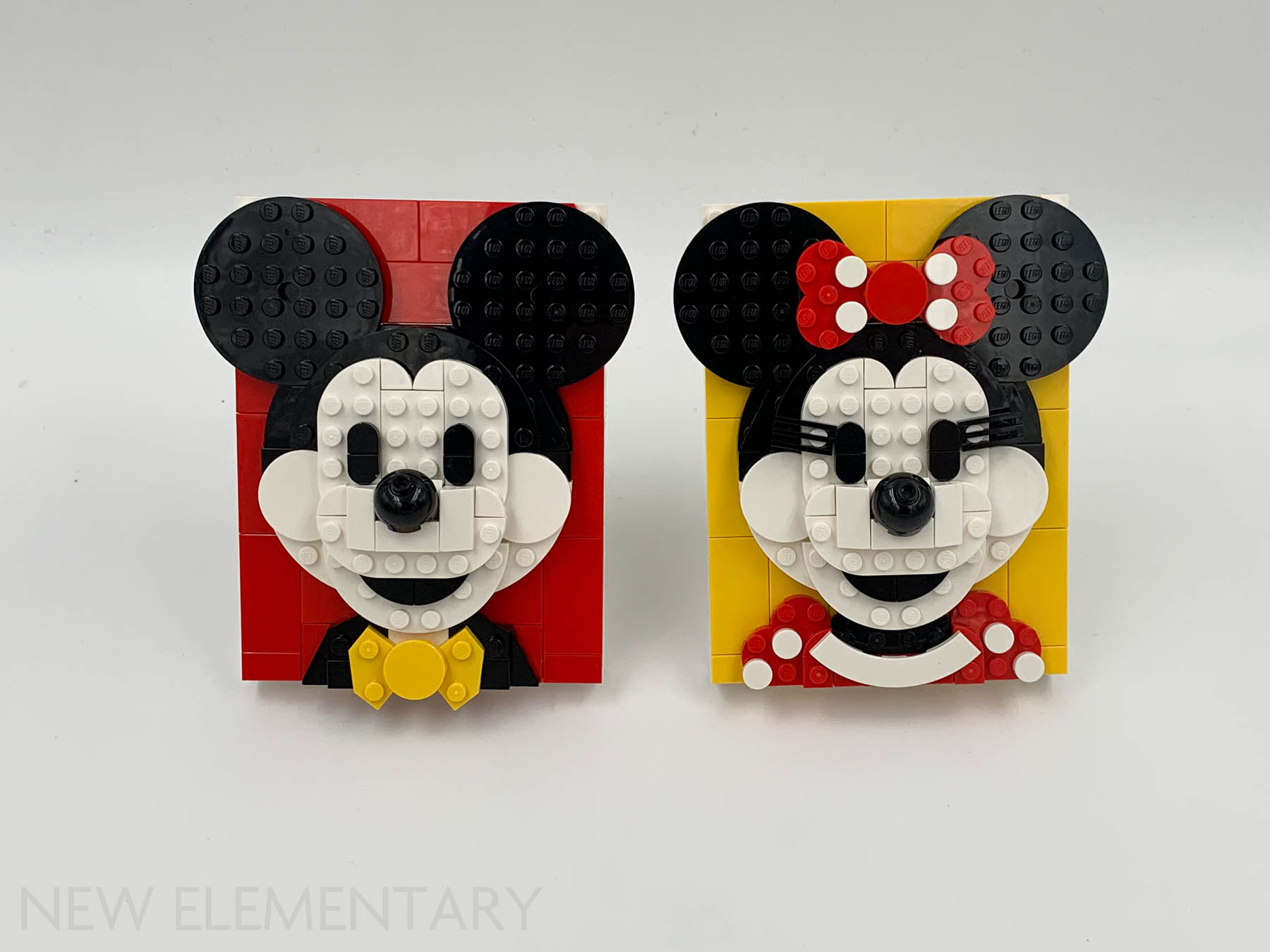 LEGO® Brick Sketches review: 40456 Mickey Mouse & 40457 Minnie Mouse ...