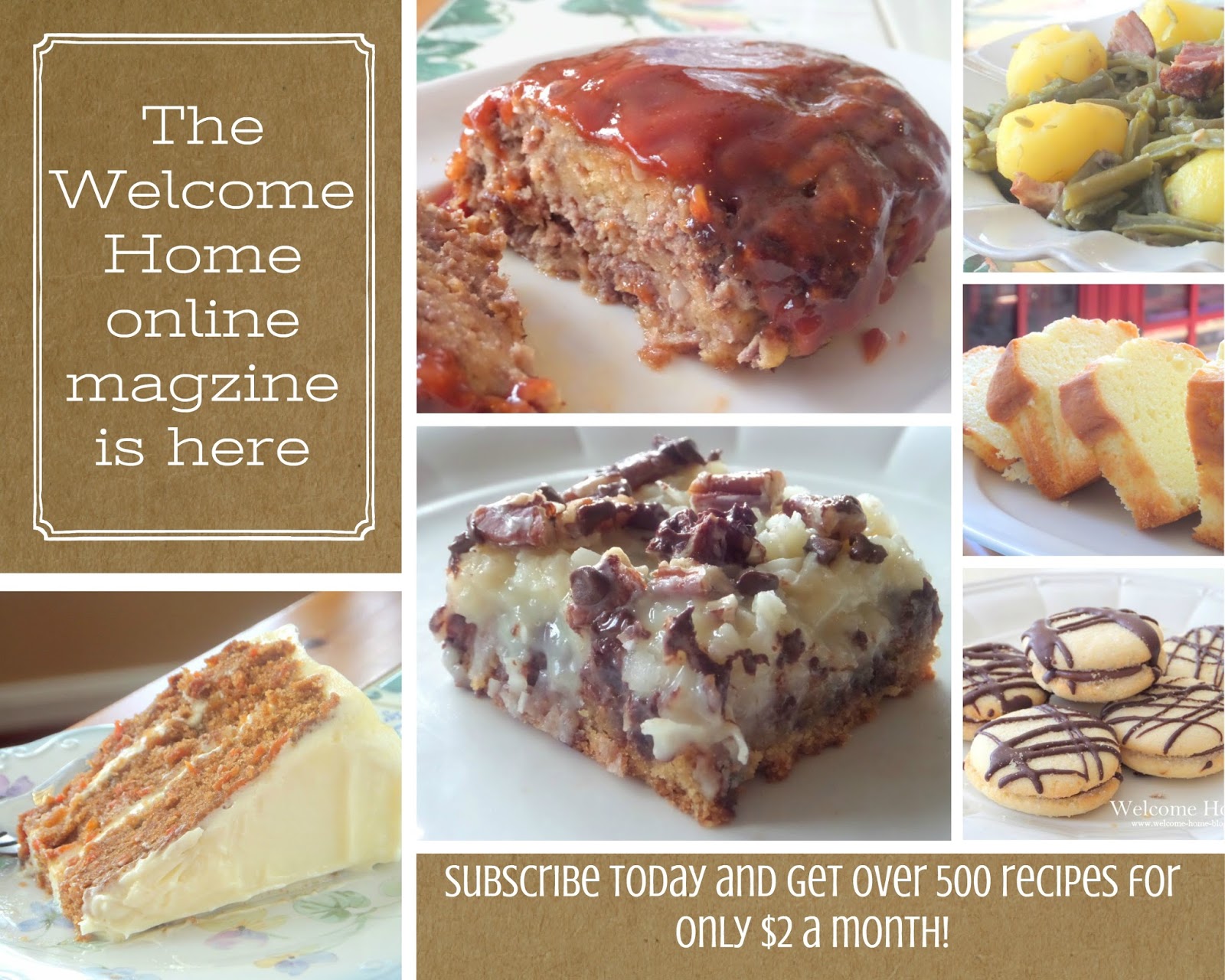 Welcome Home Blog: August 2016