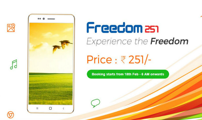 Freedom 251 Smartphone Officially Launched : First Look ~ Indian ...