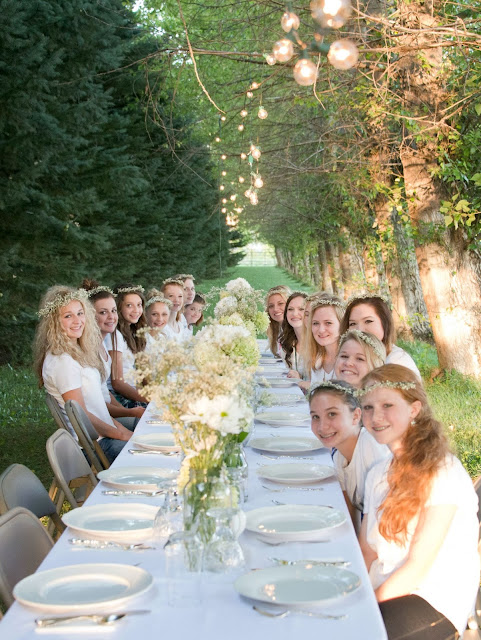 Larissa Another Day: Young Women Faith Garden Dinner