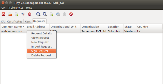 How to Create CA Server Sub CA Linux