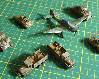 WORLD WAR 2 MODELZONE: Revell 1:144 WW2 US Army Vehicles