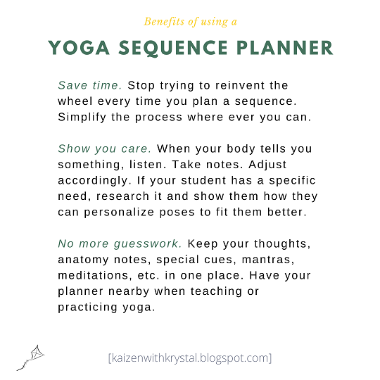 Free Downloadable Yoga Sequence Planner: Hassle-Free Way to Plan ...