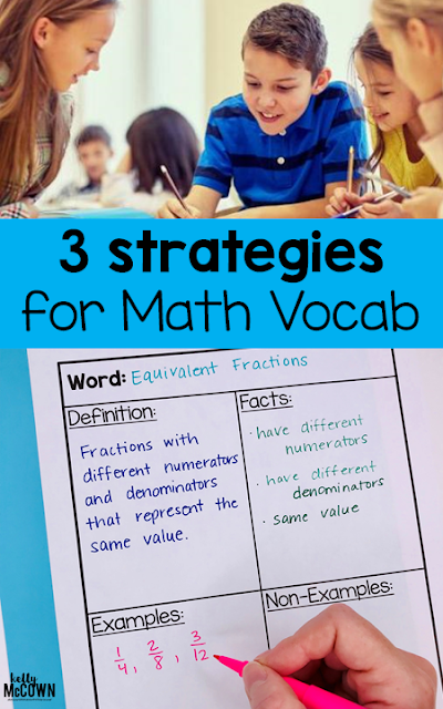 Kelly McCown: 3 Strategies for Practicing Math Vocabulary