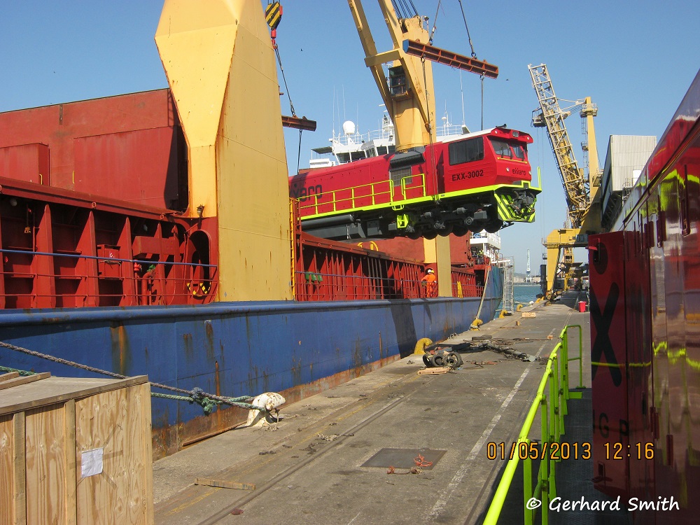 SAR CONNECTA: RRL Grindrod Export Locomotives (Photos Courtesy ...