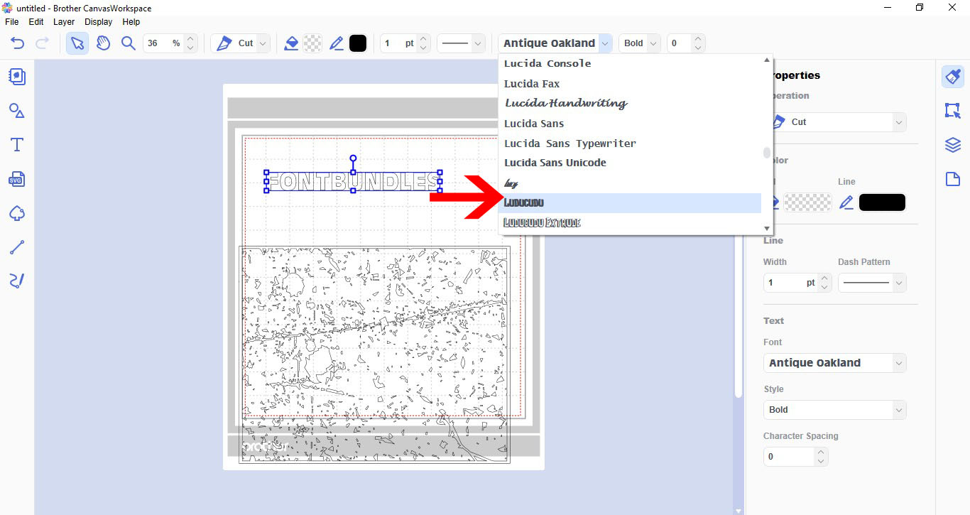 How to create a custom fill pattern in brother scan and cut canvas ...