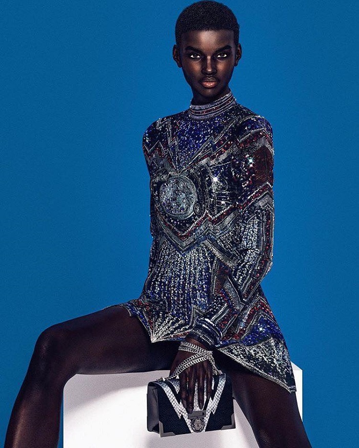 Balmain features digital models in the Pre-Fall 2018 Campaign