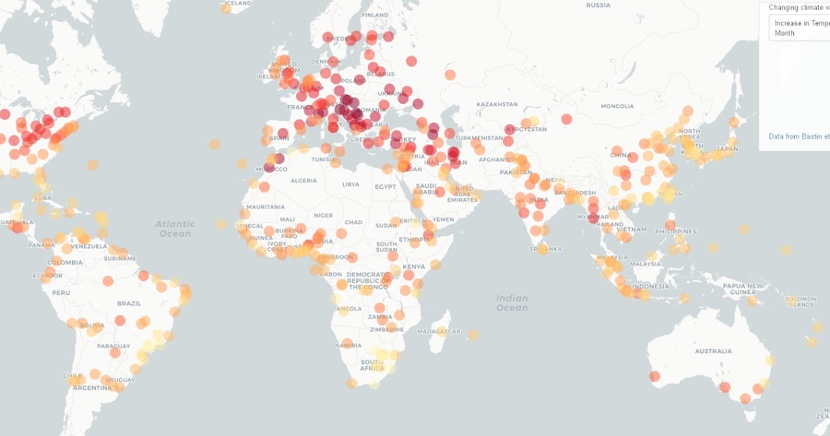 Future cities: Your 2050 Climate Twin
