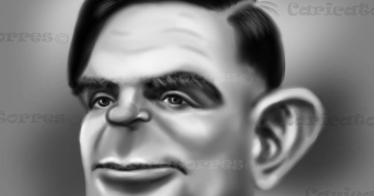 CARICATORRES: CARICATURA DE ALAN TURING