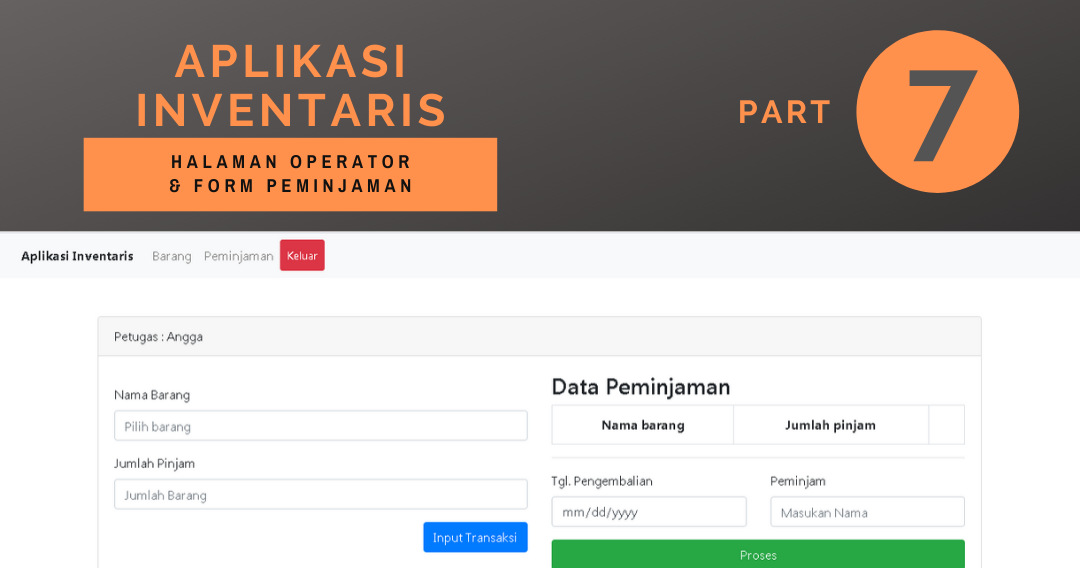 Source Code Aplikasi Peminjaman Barang Berbasis Web dengan PHP dan ...