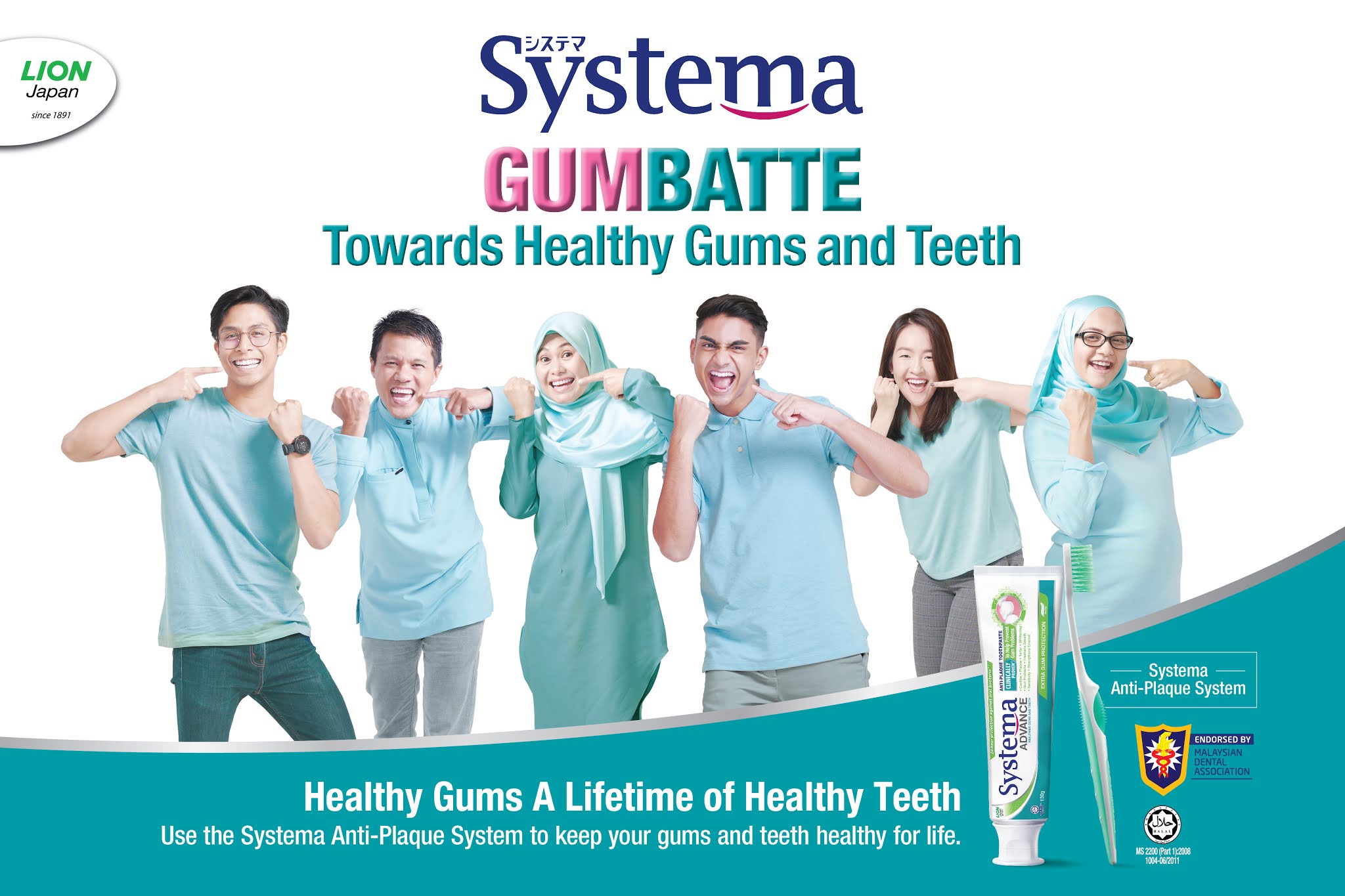 Ikrar Systema untuk ‘Gumbatte Towards Healthy Gums & Teeth’ bersama ...