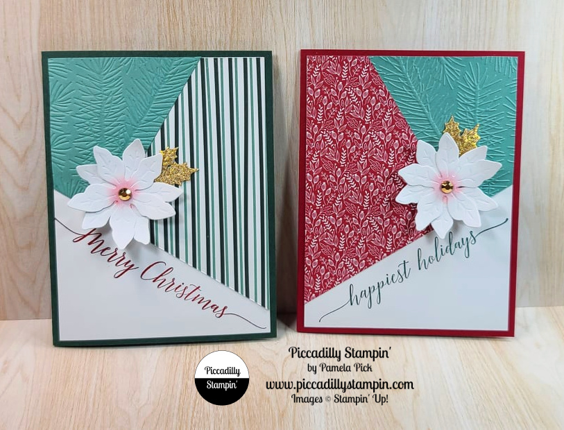 Piccadilly Stampin': Angle cut DSP cards- Stampin' Up! - FBL- 09/01/21