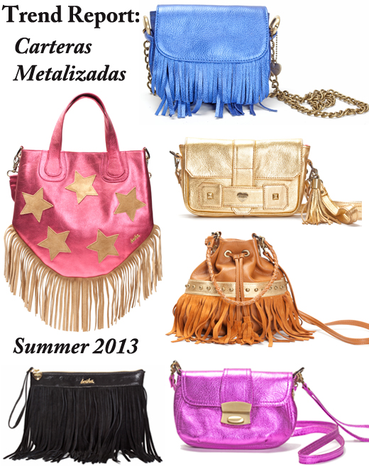 Trend Report: Las carteras metalizadas de Besha Primavera-Verano 2013 ...