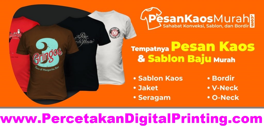 Contoh Desain SABLON KAOS Dari Percetakan Digital Printing Terdekat ...