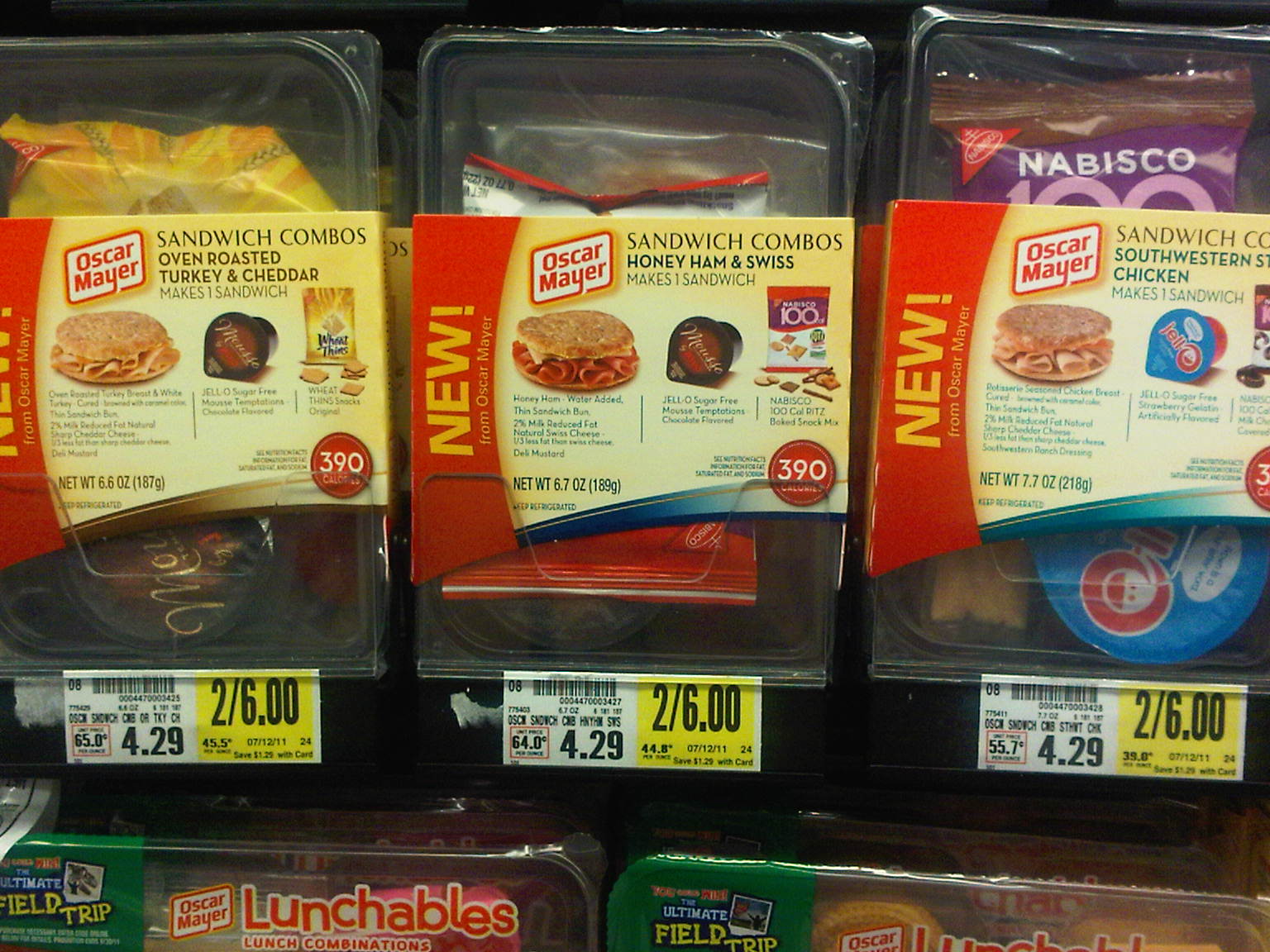 Fit and Fabulous HG Style: Adult Lunchables...say what?