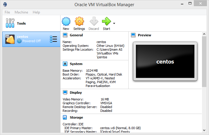 Imam D As Blog: Instalasi Linux Centos Pada Oracle VM VirtualBox Imam D As Blog: Instalasi Linux Centos Pada Oracle VM VirtualBox