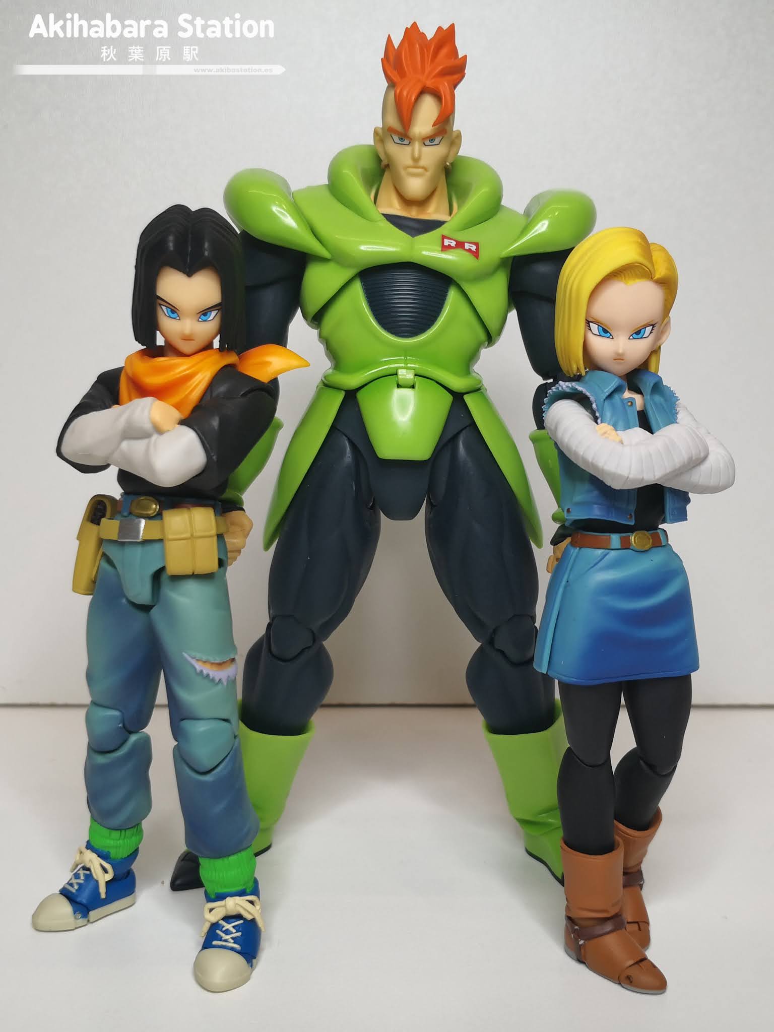 Figuras Review De Los S H Figuarts Android 17 Y Android 18 Event