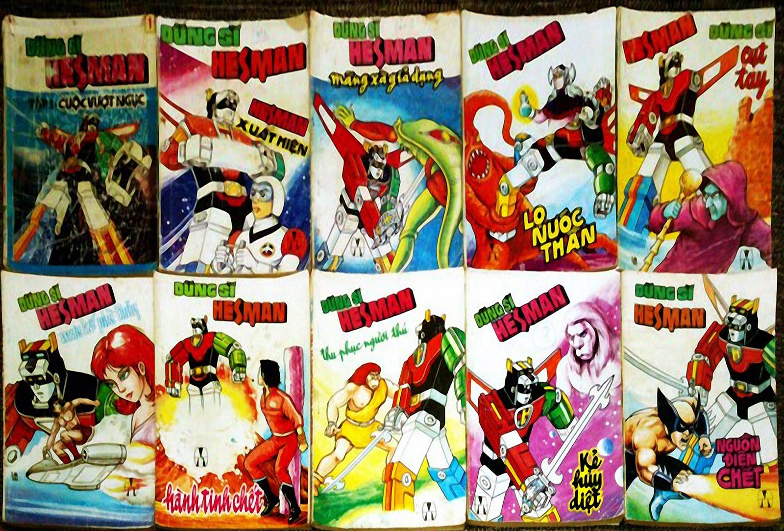 [TRUYỆN TRANH] - TRỌN BỘ 159 TẬP DŨNG SĨ HESMAN BẢN CŨ - 📖