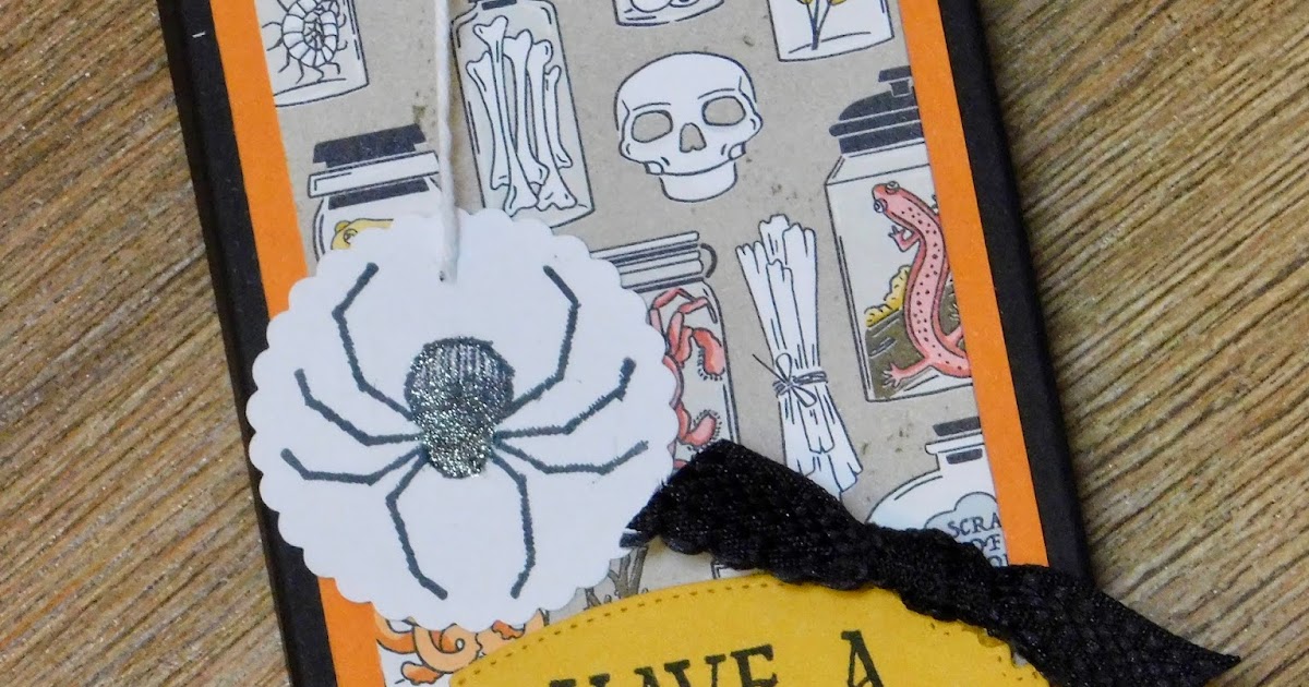 Stamp with Susie: A Monster bash candy bar holder!