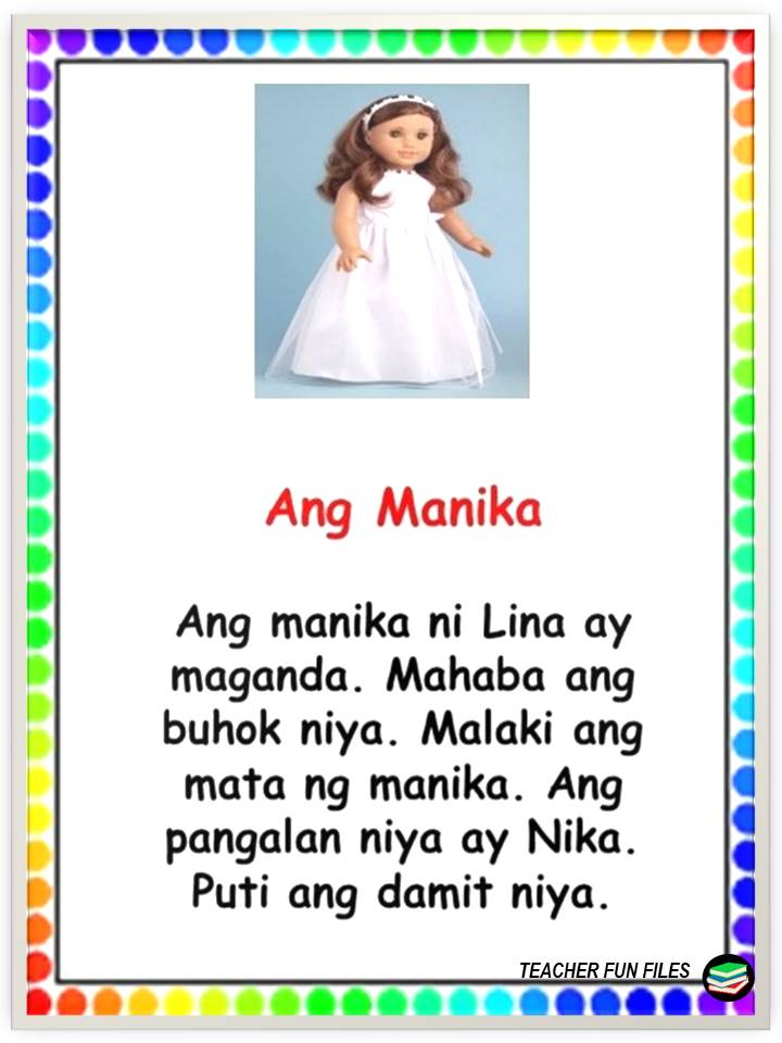 Teacher Fun Files: Tagalog Reading Passages 3