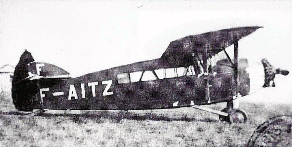 Historias Individuales: R-169 (F-AITZ) Potez 32, c/n 1361