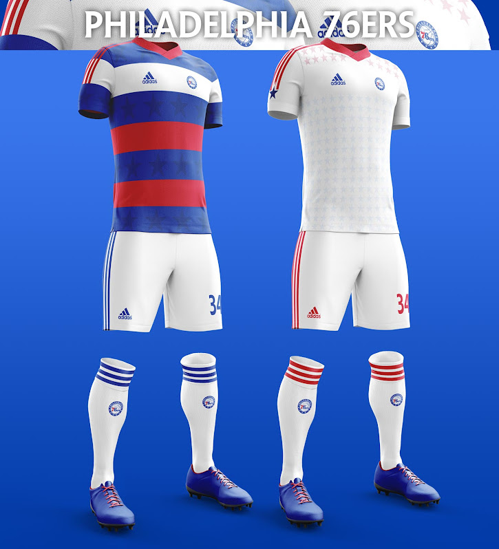 NBA Football Concept Kits Revealed - Footy Headlines