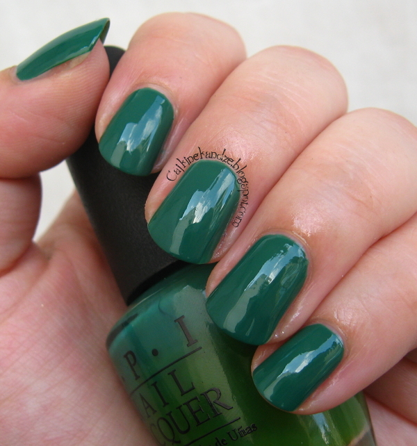OPI Jade is the New Black | Cajkine kandže i sve njihove boje