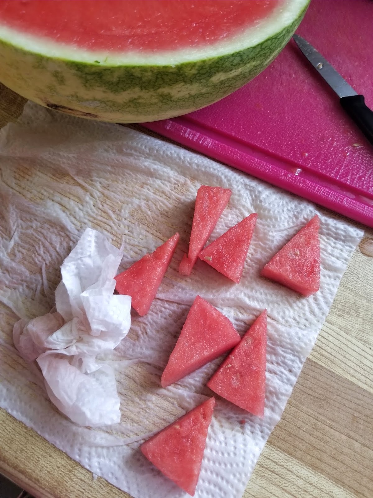 Hot and Cold Running Mom - Just my Stuff: Watermelon Sashimi Appetizers