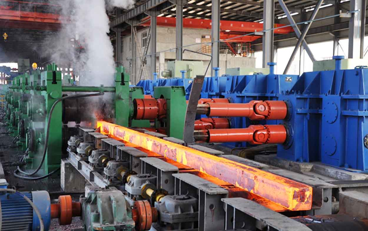Steel Rolling Mill Machine Hot Rolling Mill Rebar Mill 70 000 Tons