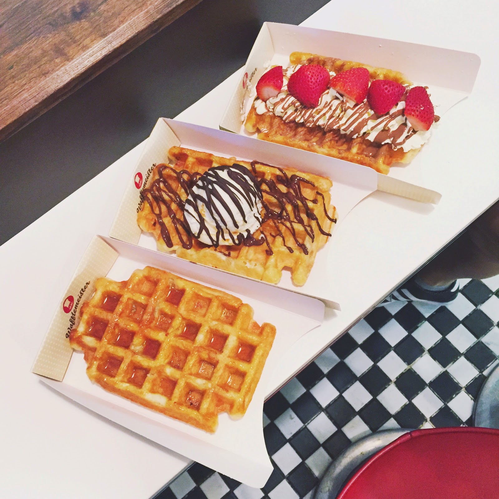 Kye Lin Spot: Sweet and yummy waffles at Wafflemeister